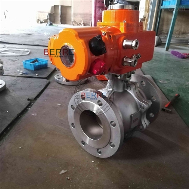 Q941H-16P-DN150, 智能调节精小型不锈钢硬密封电动球阀-化工仪器网